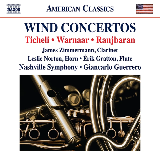 FRANK TICHELI, BRAD Warnaar, Behzad Ranjbaran: Wind Concertos ...