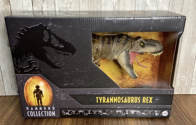 JURASSIC WORLD HAMMOND Collection T-Rex Tyrannosaurus Rex Figure ...