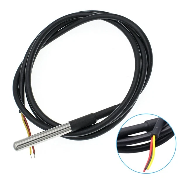 DÉTECTION FIABLE DE température avec sonde de température étanche en acier i EUR 6,86 - PicClick FR
