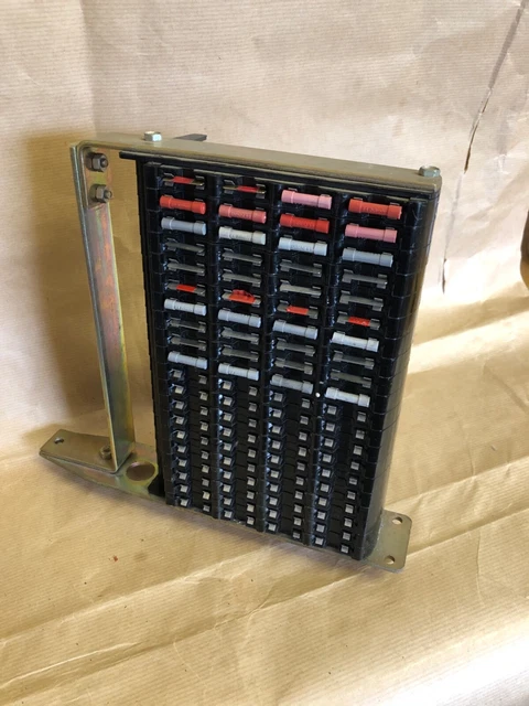 GPO PO TELEPHONE exchange equipment "fuse mounting No 8064B", fused MDF ...