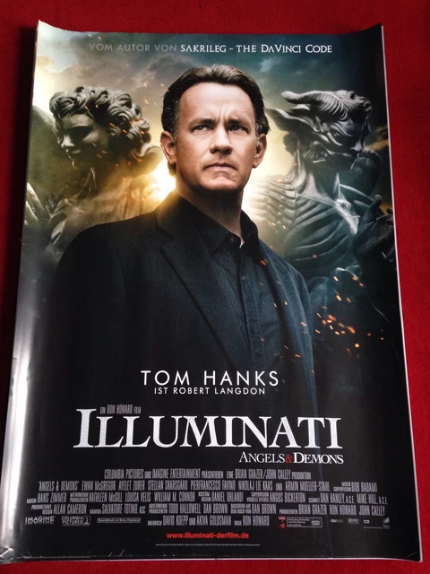 ILLUMINATI KINOPLAKAT POSTER A1, Tom Hanks, DaVinci Code, Angels ...