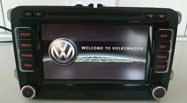 ORIGINAL VW VOLKSWAGEN Navigation RNS510 RNS 510 v17 Maps 680B Golf ...