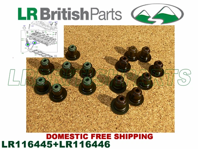 LAND ROVER SEAL Valve Stem Set Lr2 Evoque Sport Range Rover Discovery ...
