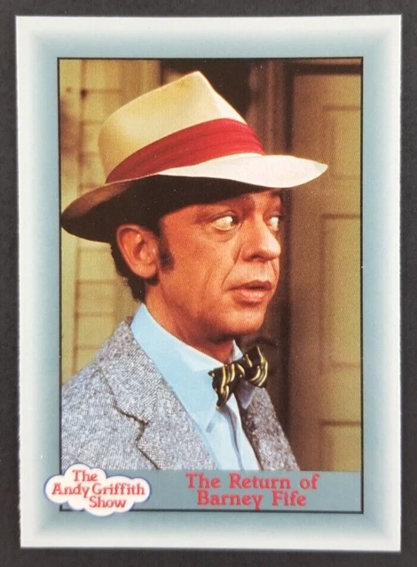 BARNEY FIFE 1990 The Andy Griffith Show Pacific Card #18 (NM) £1.83 ...