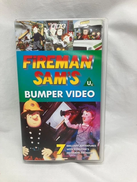 FIREMAN SAM - Fireman Sam's Bumper Video (VHS/SH, 1997) EUR 13,91 ...