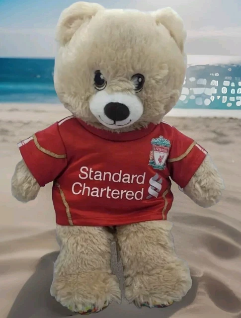 BUILD A BEAR Liverpool Football Club Standard Chartered 15"Plush Soft ...