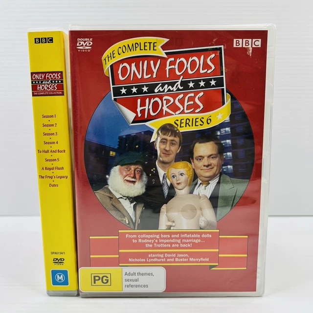 ONLY FOOLS & Horses Series 1 2 3 4 5 6+ Xmas DVD Region 4 David Jason ...