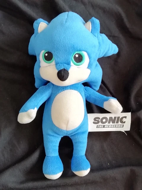SONIC THE HEDGEHOG The Movie Baby Sonic Jakks Pacific Soft Plush £4.99 ...