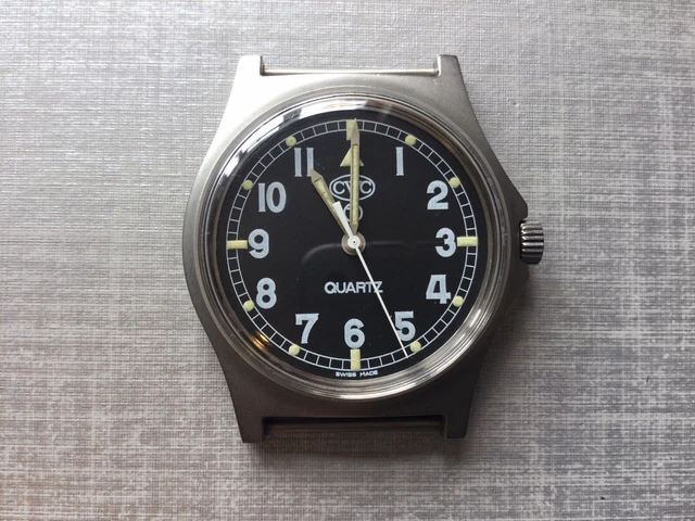 RARE CWC G10 Royal Marines issued watch 1995 with new strap in choice ...