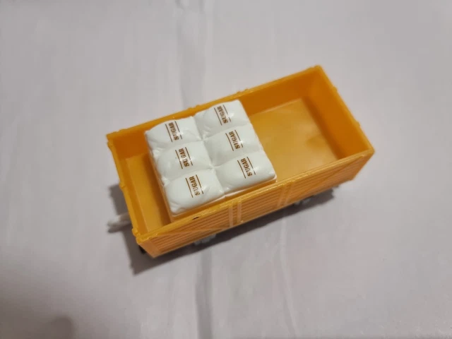 THOMAS THE TANK Engine & Friends Trackmaster SUGAR CARGO WAGON YELLOW ...