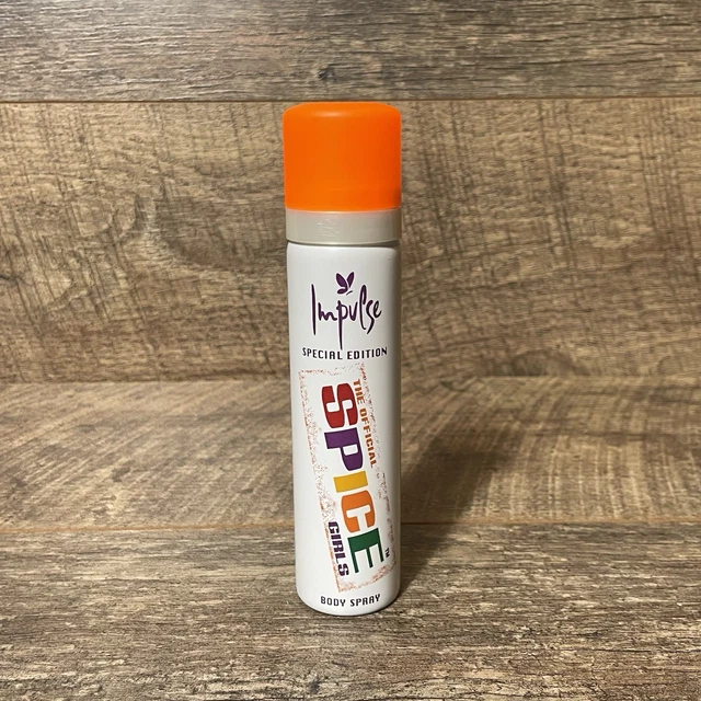 VINTAGE IMPULSE SPICE Girls Body Spray Limited Edition 90s NEW OLD ...