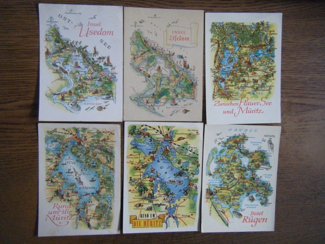 DDR 10X ORIENTIERUNGSKARTEN, Wanderkarten EUR 2,00 - PicClick DE