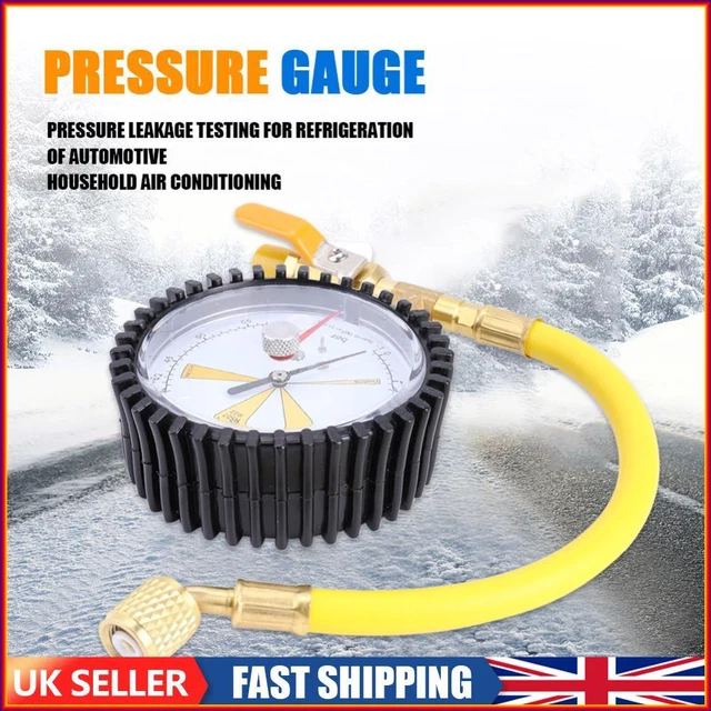 NITROGEN PRESSURE GAUGE Flow Meter Gas Flowmeter Dial Pressure Gauge ...