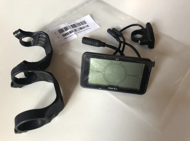 DAS-KIT DISPLAY C7 C7BB-10 mit Bedieneinheit für 36V 48V Moscow Milano ...