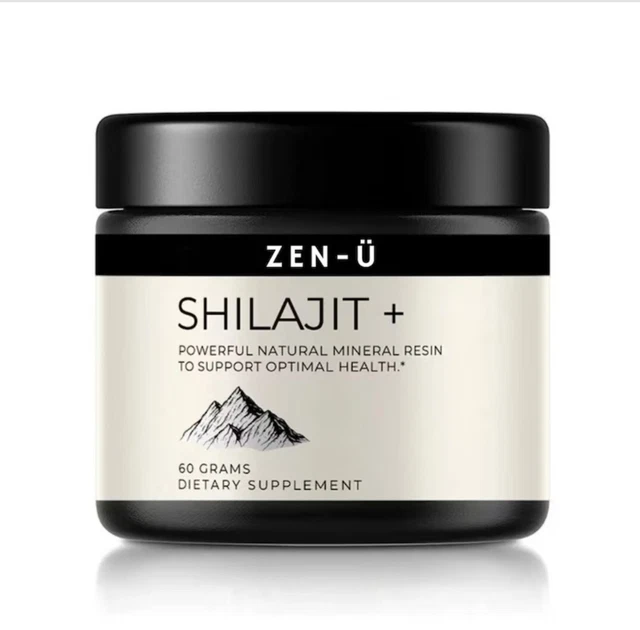 UK LAB TESTED Pure Shilajit Resin. Huge 60G Tub! Zen-U Products. Top ...