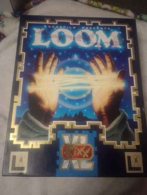 LOOM: COMMODORE AMIGA Game Big Box W/Manual (3 Discs) LucasFilm 1990 £ ...