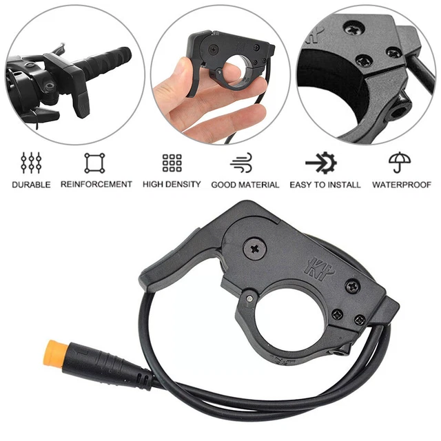 THUMB GAS E-BIKE Gas Handle Gas Lever Electric Bike Thumb Throttle ...