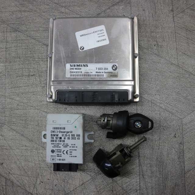 BMW E46 M3 Engine ECU Control Unit Module DME MSS54 5WK9319 SMG ...