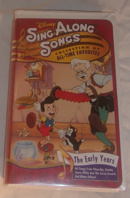 DISNEY SING ALONG Songs The Early Years Vhs In Good Condition 16 18 disney-sing-along-songs-the-early-years-vhs-in-good-condition-16-18