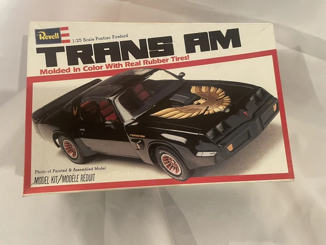 REVELL 1/25 SCALE Pontiac Firebird Trans Am Model Kit #7202 Made in USA ...