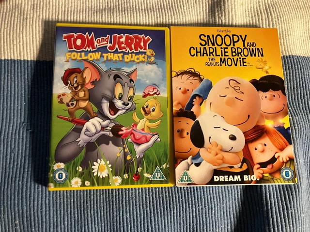 DVD BUNDLE TOM And Jerry, Snoopy & Charlie Brown The Peanuts Movie £2. ...