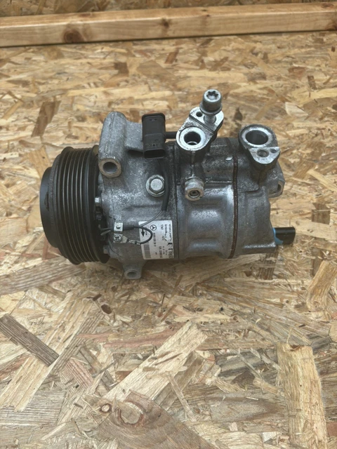 MERCEDES C CLASS W205 Air Con Compressor Genuine + Warranty A0008303801 ...
