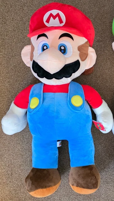 SUPER MARIO JUMBO Plush 40" Large Giant Soft Toy Nintendo £24.95 ...