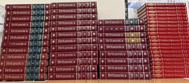 ENCYCLOPAEDIA BRITANNICA 1985 15th edition - Full set 32 volumes ...