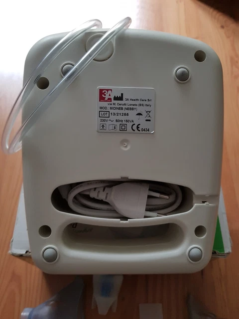 PHILMED INHALATIONSGERÄT VERNEBLER Kompressor Nebby Aerosoltherapie mit ...