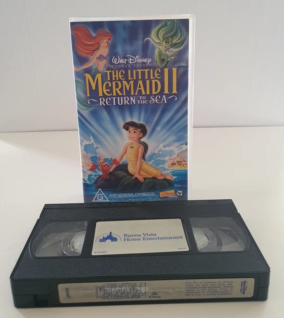 WALT DISNEY THE Little Mermaid II 2 Return To The Sea VHS Video £5.53 - PicClick UK