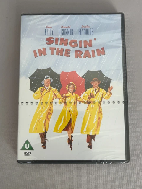 SINGIN' IN THE Rain Dvd Gene Kelly Brand New & Factory Sealed Uk ...