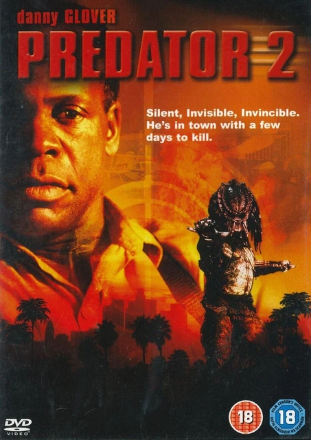 PREDATOR 2 (1990) DVD, Danny Glover, Gary Busey, Kevin Peter Hall ...
