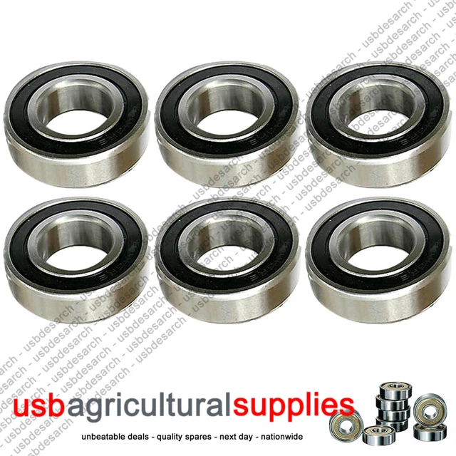 6 X NEW DECK BEARINGS COUNTAX C300 C500 C600 C800 TRACTOR MOWERS ...