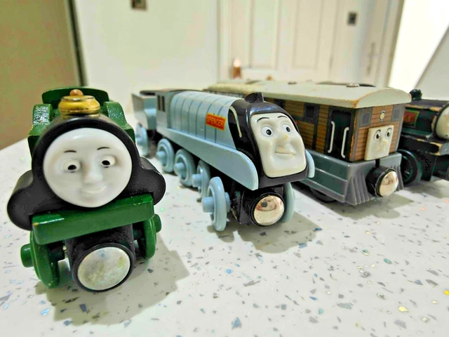THOMAS THE TANK Engine & Friends Wooden Toy Train Bundle £10.79 ...