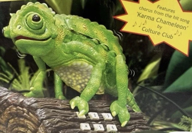 KARMA CHAMELEON VINTAGE Telephone in box £37.10 - PicClick UK