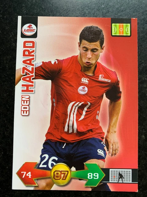 EDEN HAZARD CARTE adrenalyn panini ROOKIE Losc 2010 EUR 5,00 - PicClick FR
