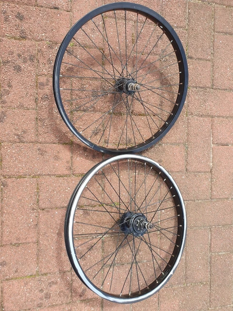 BMX BIKE WHEELSET, 20ins, Mongoose Scan R50, front and rear wheels £35. ...