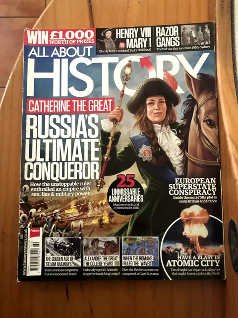ALL ABOUT HISTORY Magazine - Back Issue 60 $18.00 - PicClick AU