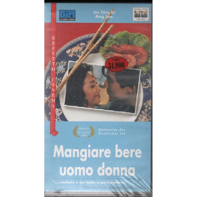 EAT DRINK MAN Woman VHS Ang Lee Univideo – CC71092 Sealed £33.68 ...