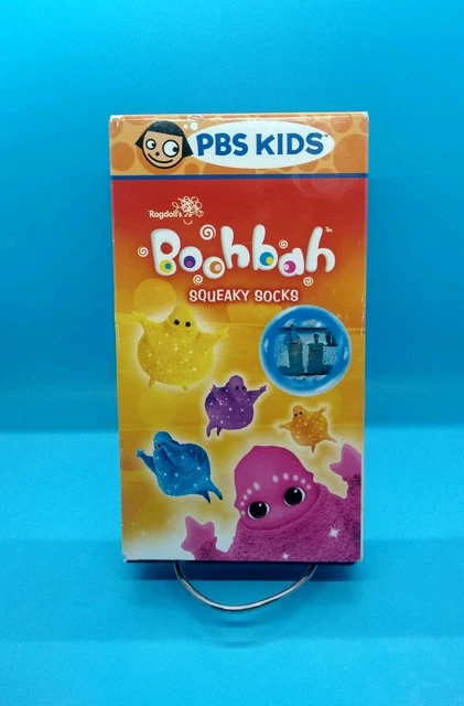 BOOHBAH SQUEAKY SOCKS VHS Tape 2004 Ragdoll PBS Kids Cartoon Tested £14 ...