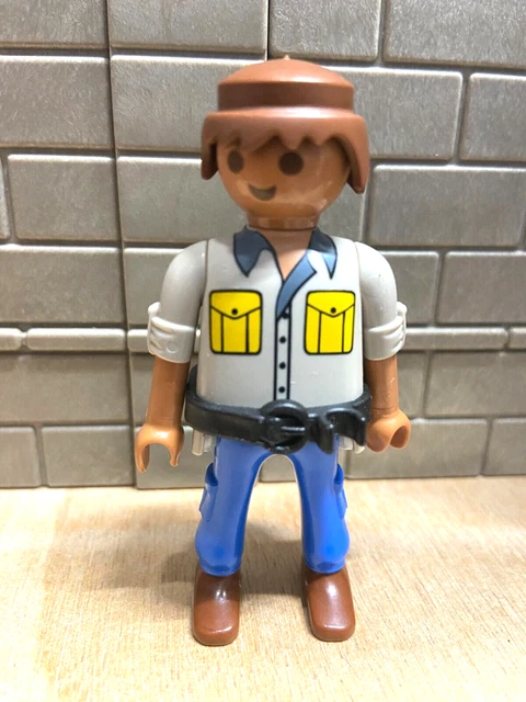 PLAYMOBIL PERSONNAGE SOIGNEUR Vétérinaire Zoo 23 - pour CUSTOM RARE ...