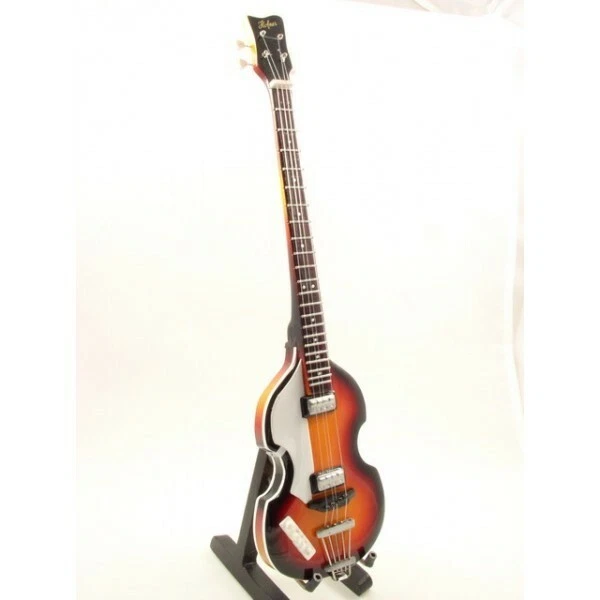MINI GUITARS GUITARE Replica Hofner Bass The Beatles Paul Mccartney ...