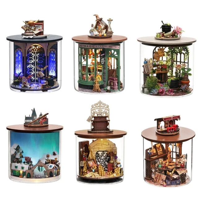 MAISON DE POUPÉE en bois Kit de bouteille de rêve de bricolage EUR 23,53 - PicClick FR