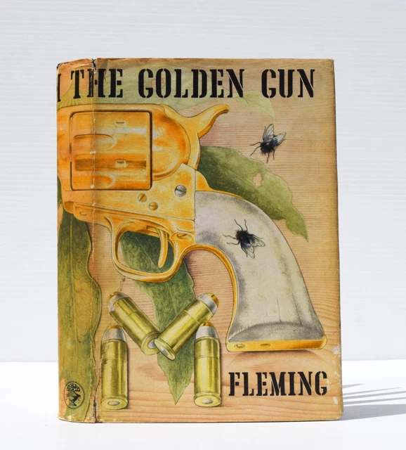 IAN FLEMING THE Man With the Golden Gun Cape 1st edition 1965 James ...