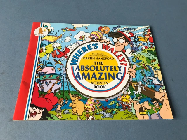 WHERE'S WALLY THE Absolutely Amazing Activity Book - Martin Handford ...