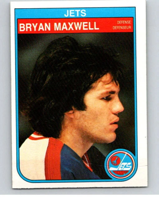 1982-83 O-PEE-CHEE #387 Bryan Maxwell Winnipeg Jets V59856 EUR 1,03 ...
