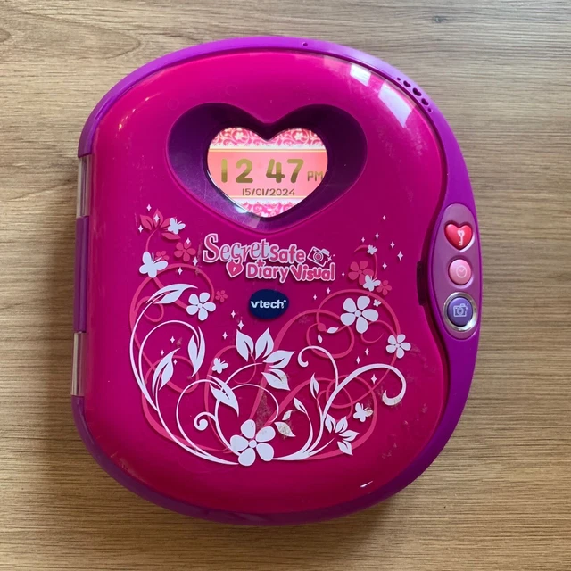 VTECH SECRET SAFE Visual Dairy in Pink Works Perfectly Nice Condition £ ...