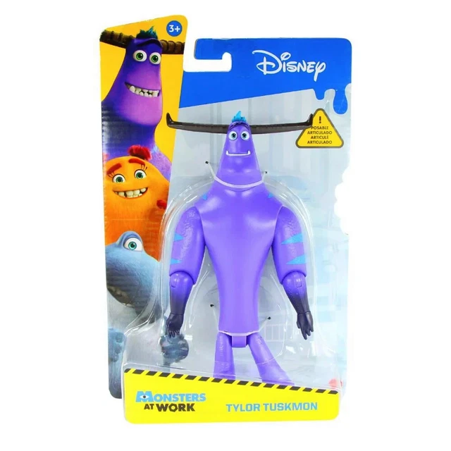 DISNEY PIXAR MONSTERS at Work Tylor Tuskmon Figure New/Boxed Monsters ...