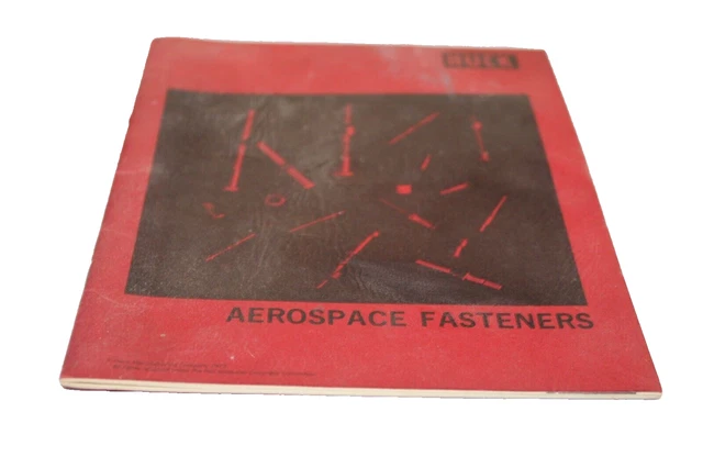 HUCK MANUFACTURING SYSTEMS aerospace fasteners guide booklet 1960's £36 ...