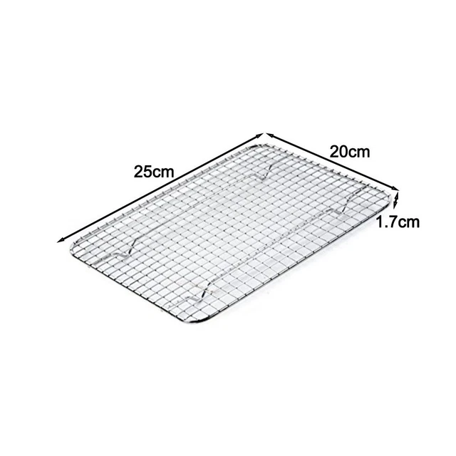HEAVY DUTY CHROME Cooling Rack Oven Safe Commercial Grade for Kitchen ...
